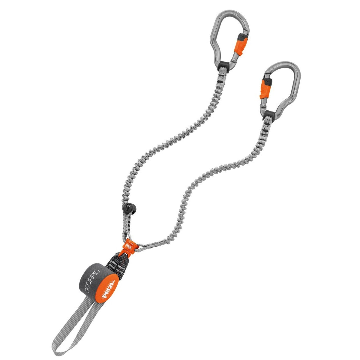 PETZL NUOVO SCORPIO VERTIGO SW Cordino da via ferrata con moschettoni ...